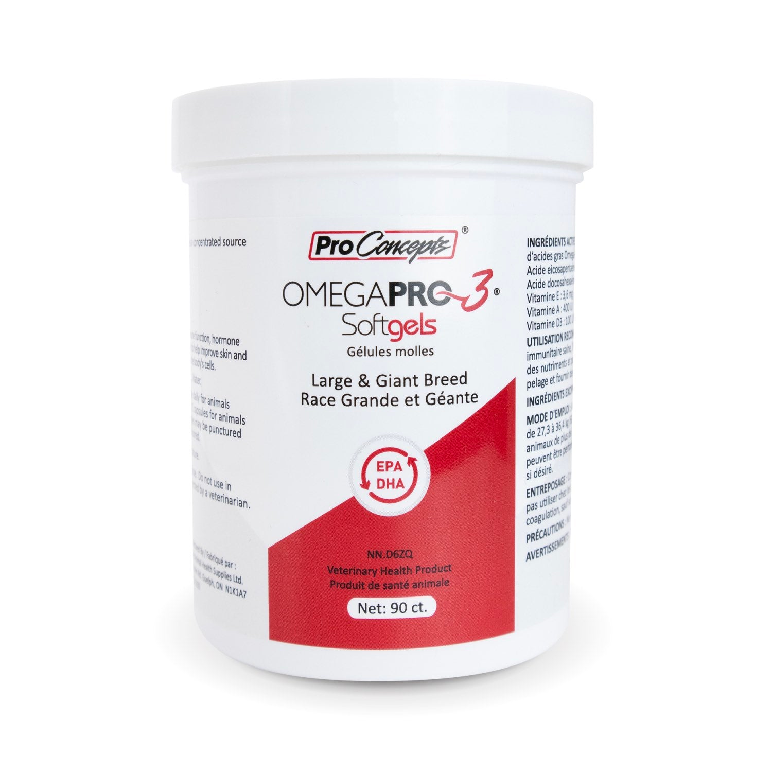ProConcepts Animal Health OmegaPro-3 for large and giant breeds ...