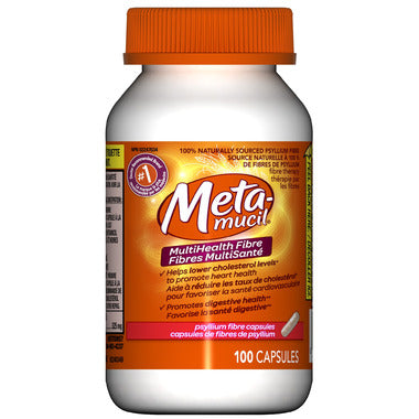 Metamucil Multihealth Fiber Capsules 100 Capsules – Orleans Compounding ...