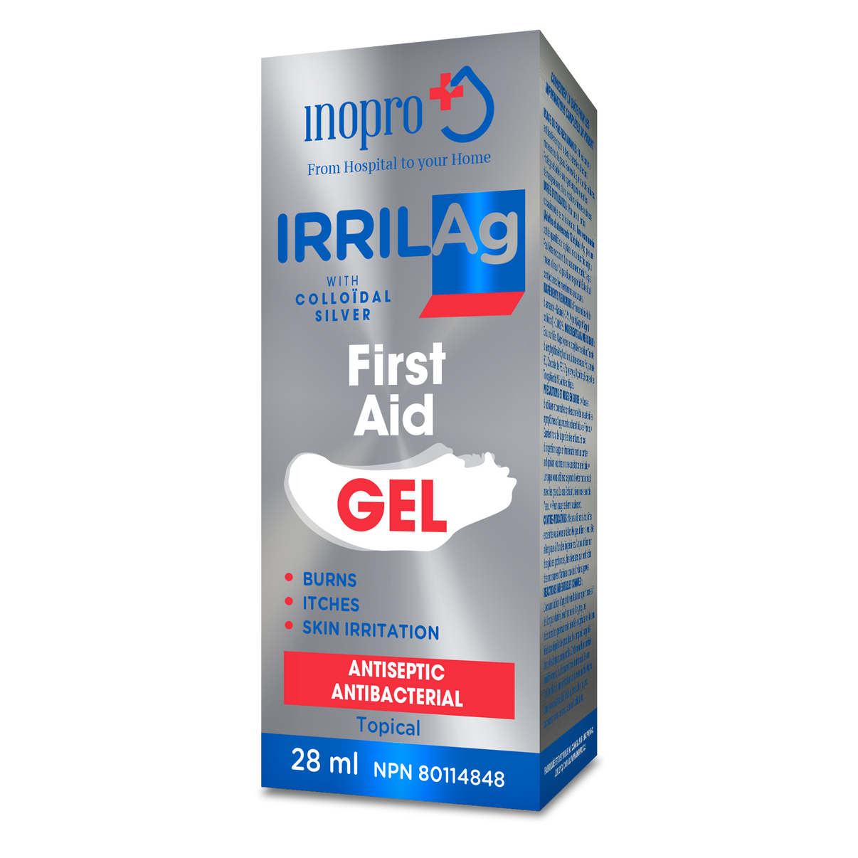 Irrilag first aid gel with colloidal silver, 28 ml – Orleans ...